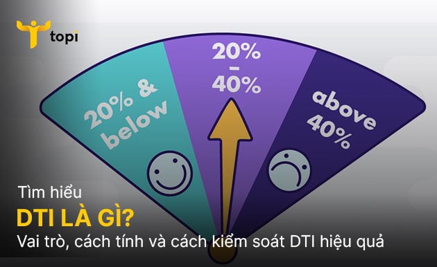 DTI là gì? Vai trò, cách tính và cách kiểm soát DTI hiệu quả